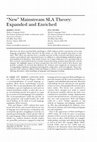 “New” Mainstream SLA Theory: Expanded and Enriched