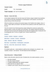 Premier Esl - Independent Researcher