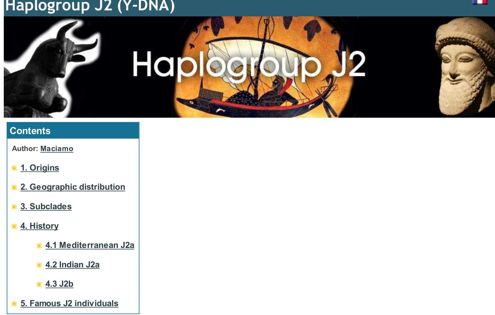 (PDF) Origins and history of Haplogroup J2 (Y-DNA)