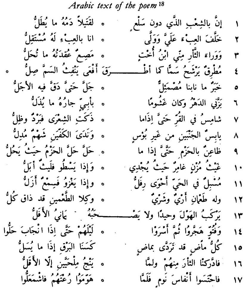 (PDF) The Ritha' of Ta'abbata Sharran: A Study of Blood Vengeance in ...